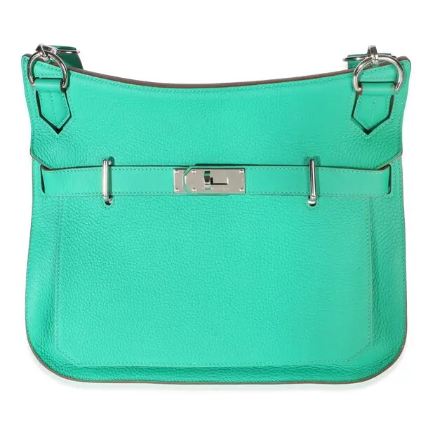 Hermès Clemence Jypsiere 34 - Green