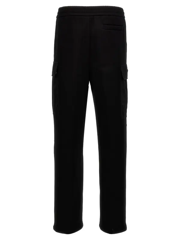 Prada Nylon Insert Cargo Joggers