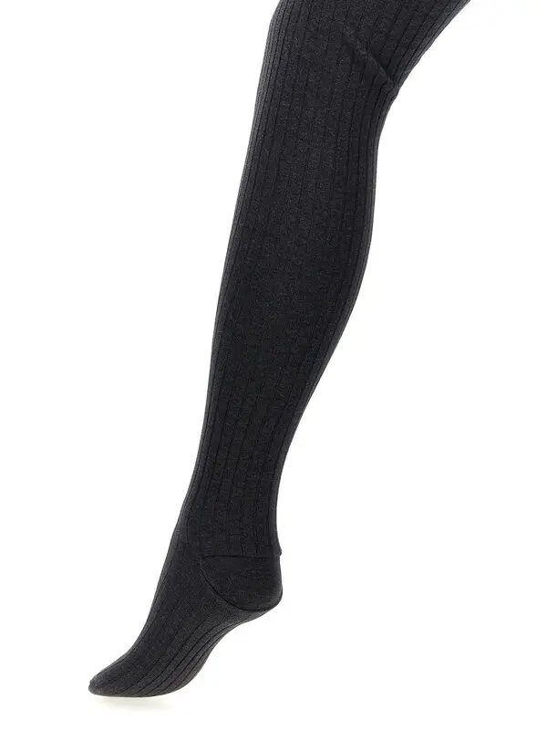 Prada Ribbed Tights