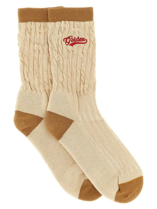 GOLDEN GOOSE Braided Socks