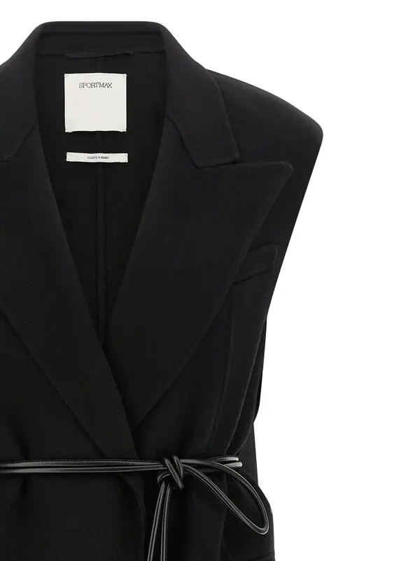 Sportmax Spxrapido Sleeveless Blazer