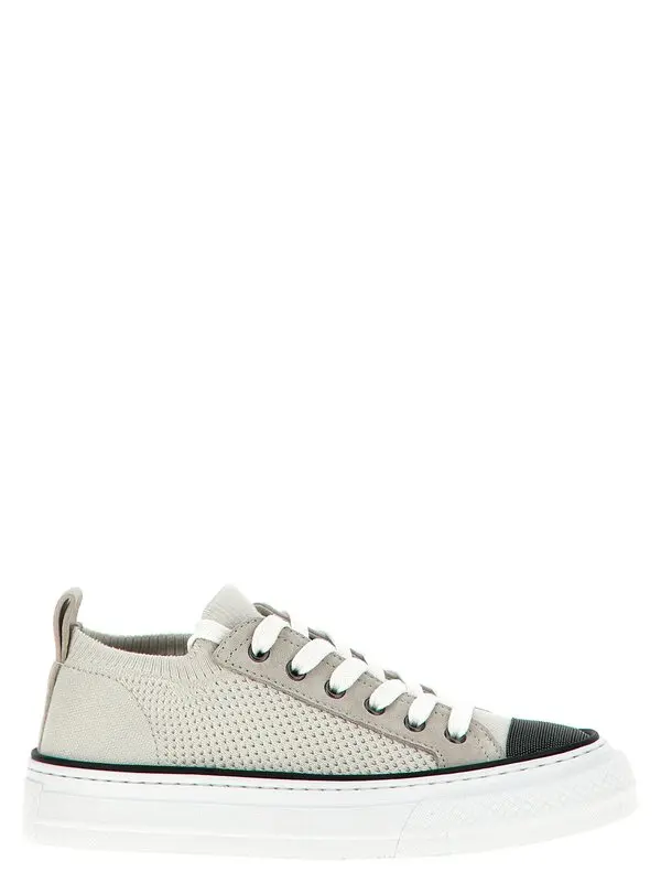Brunello Cucinelli Monile Knit Sneakers - Multicolor