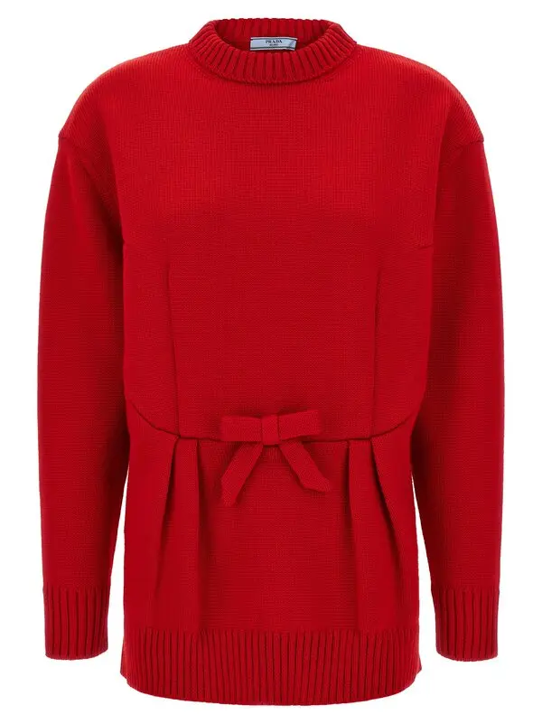 Prada Bow Sweater