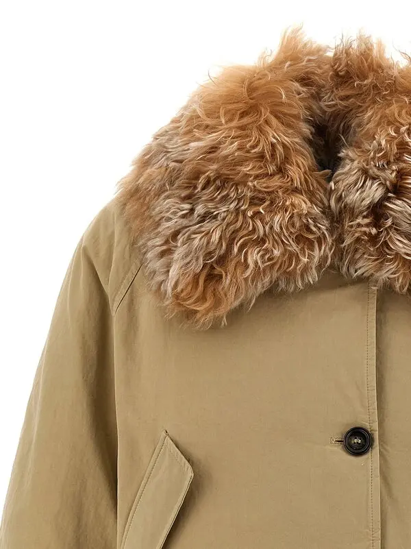 Prada Fur Collar Jacket