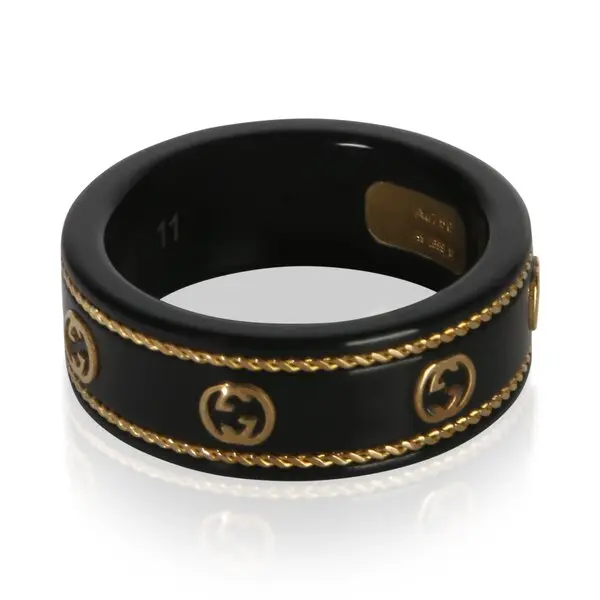 Gucci Yellow Gold Icon Ring
