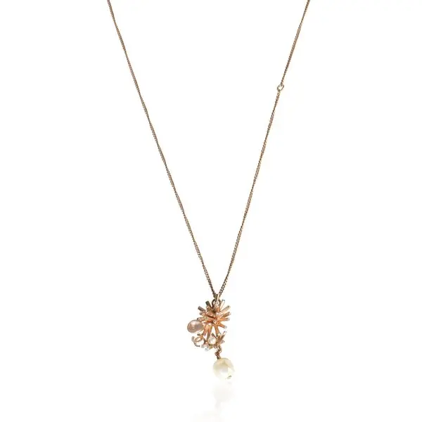 Chanel Gold-plated 2012 Starburst Pendant