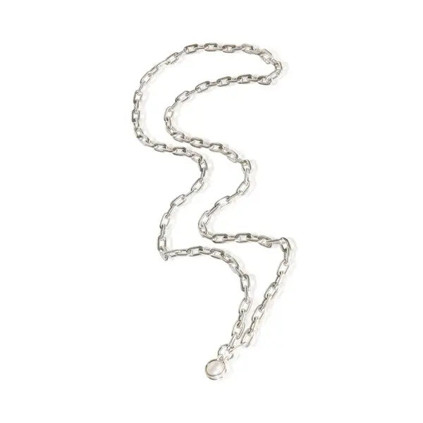 Tiffany & Co. Sterling Silver Hardwear Pearl Wrap Necklace
