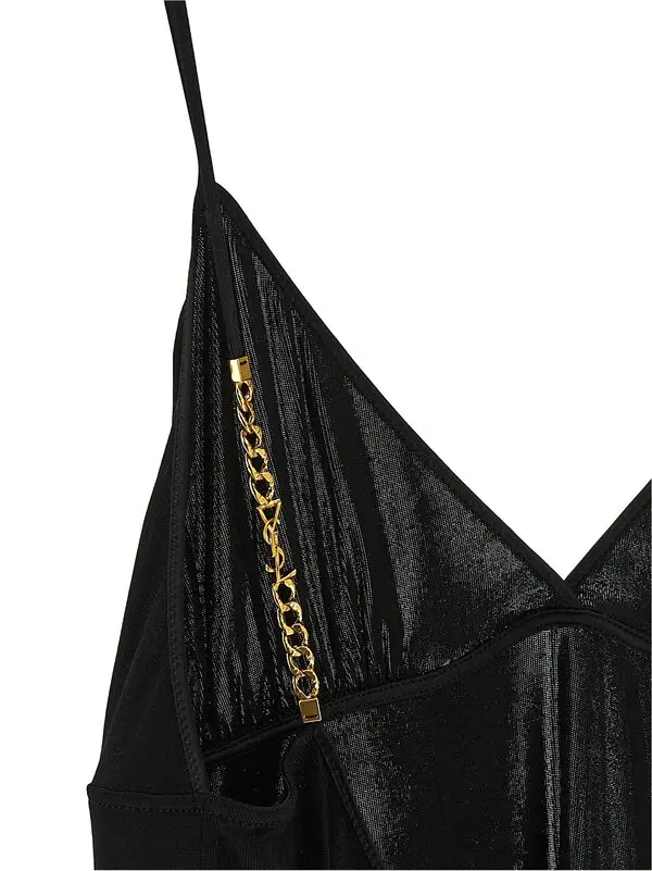 Saint Laurent Cassandre' Chain Top