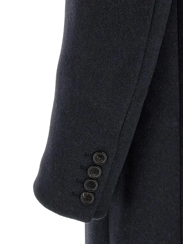 Saint Laurent Double-breasted Coat