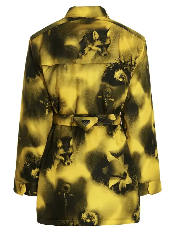Prada Re-nylon Printed Parka