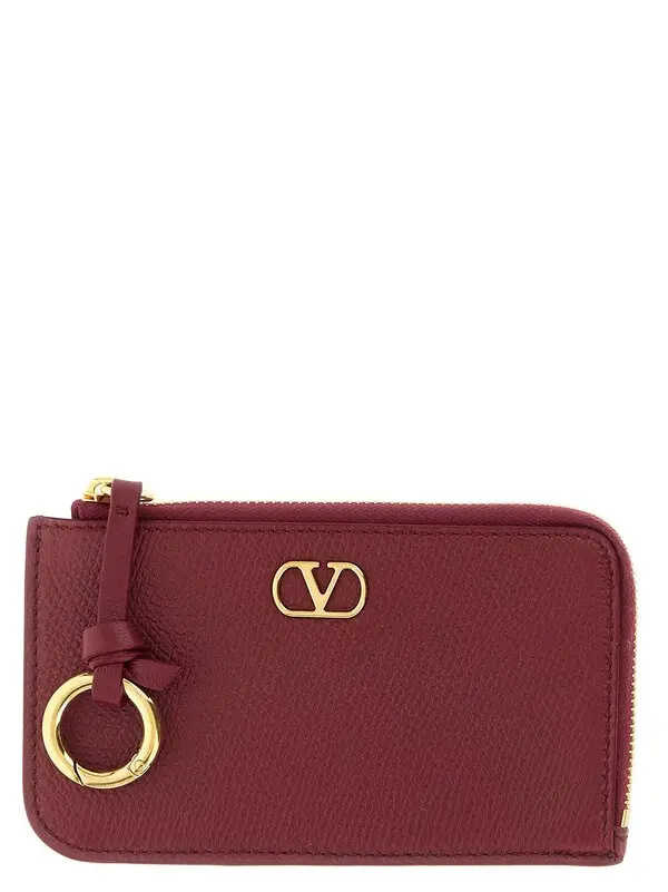 Valentino Garavani Vlogo Signature' Cardholder - Multicolor