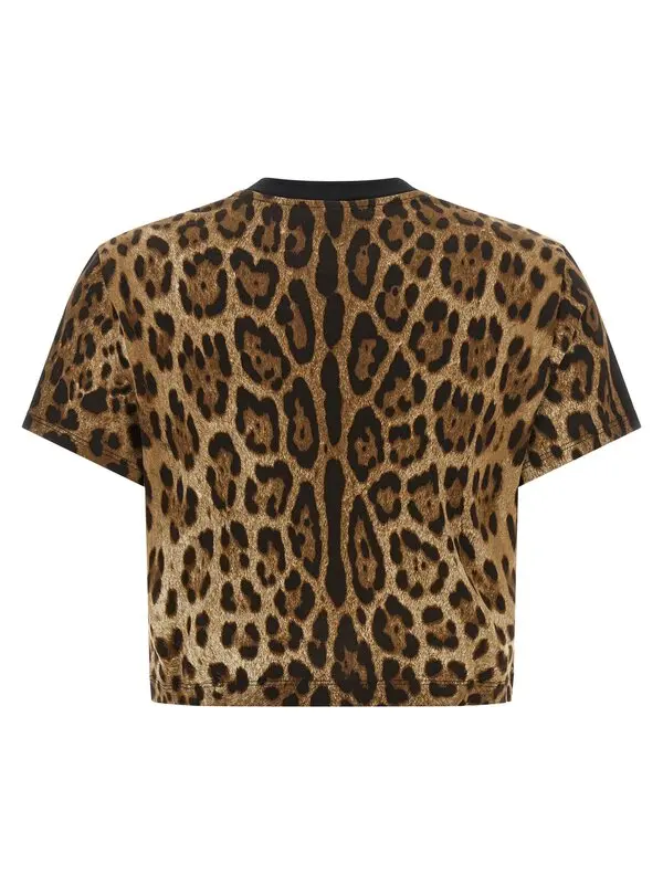 Dolce & Gabbana Leo' Cropped T-shirt