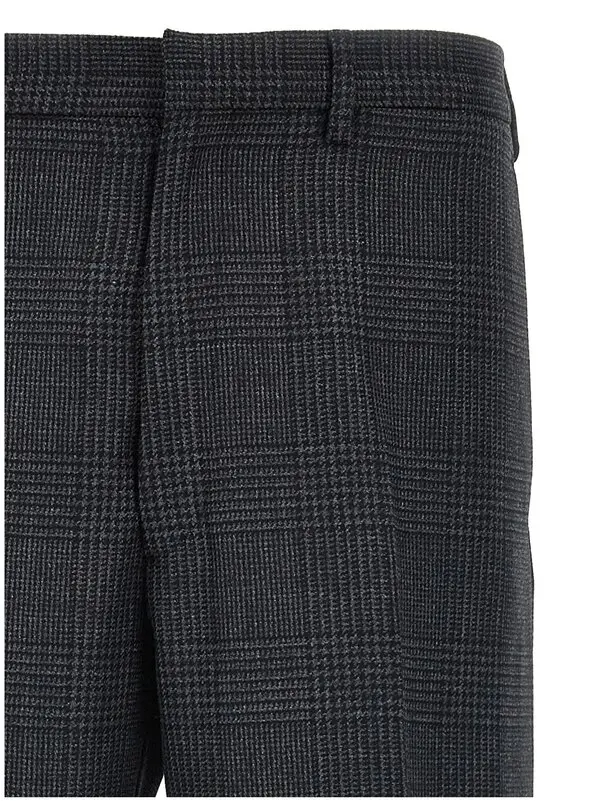 Prada Check Trousers