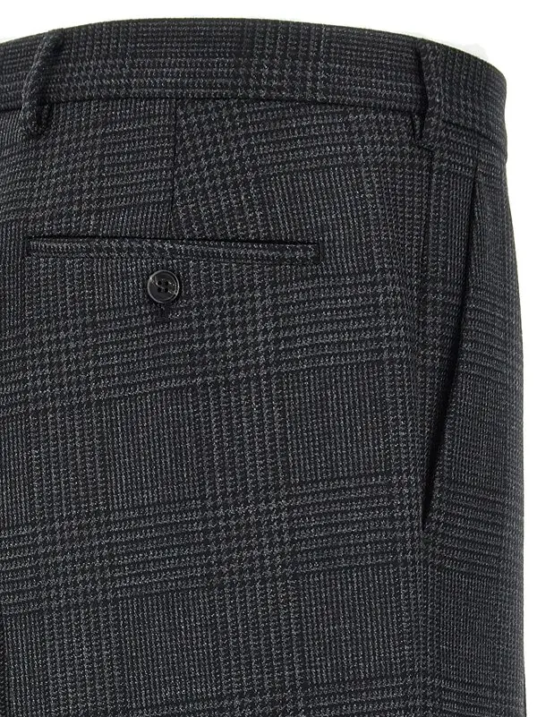 Prada Check Trousers