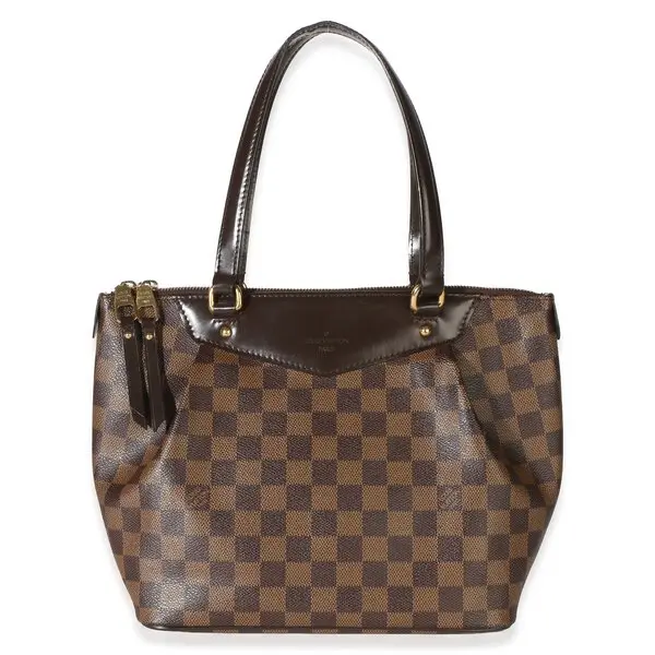 LOUIS VUITTON Damier Ebene Canvas Westminster Pm Shoulder Bag - Brown