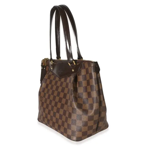 LOUIS VUITTON Damier Ebene Canvas Westminster Pm Shoulder Bag - Brown