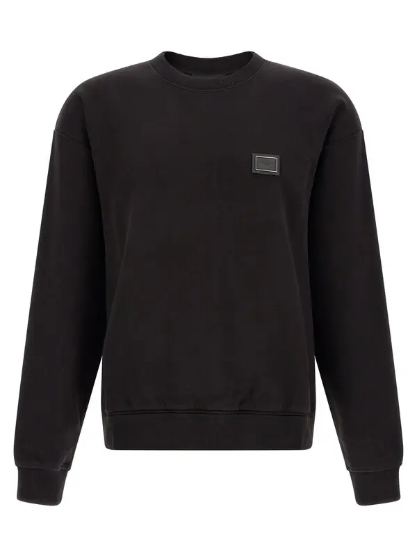 Dolce & Gabbana Logo Plaque Sweatshirt