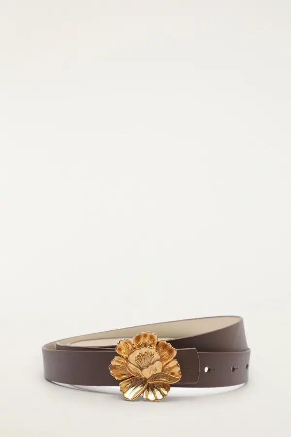 Farm Rio Double Sided Golden Tassel Belt