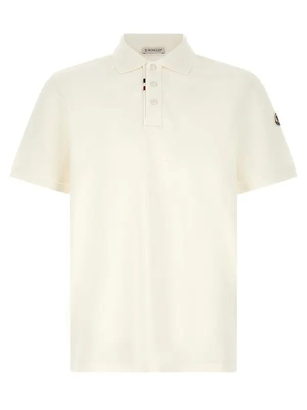 Moncler Logo Patch Polo Shirt