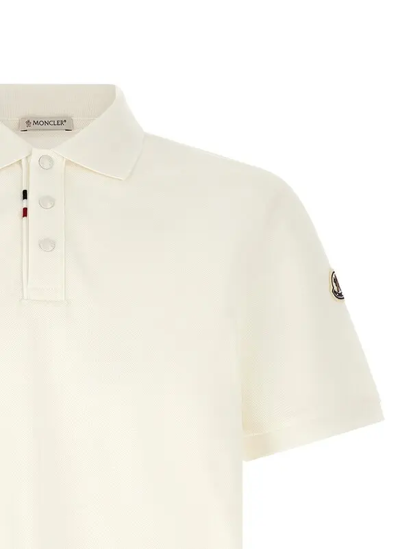 Moncler Logo Patch Polo Shirt