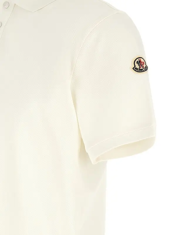 Moncler Logo Patch Polo Shirt