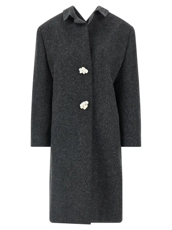 Prada Shetland Wool Coat