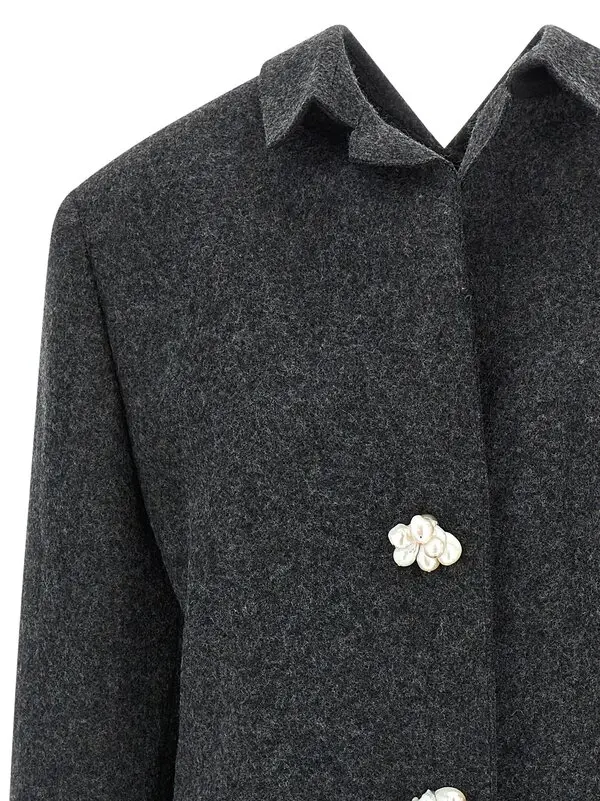 Prada Shetland Wool Coat