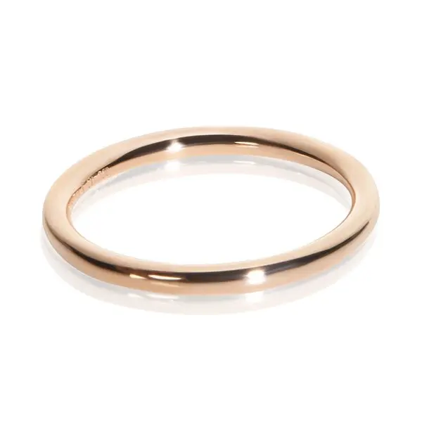 Tiffany & Co. 18k Rose Gold 1.8mm Wire Ring