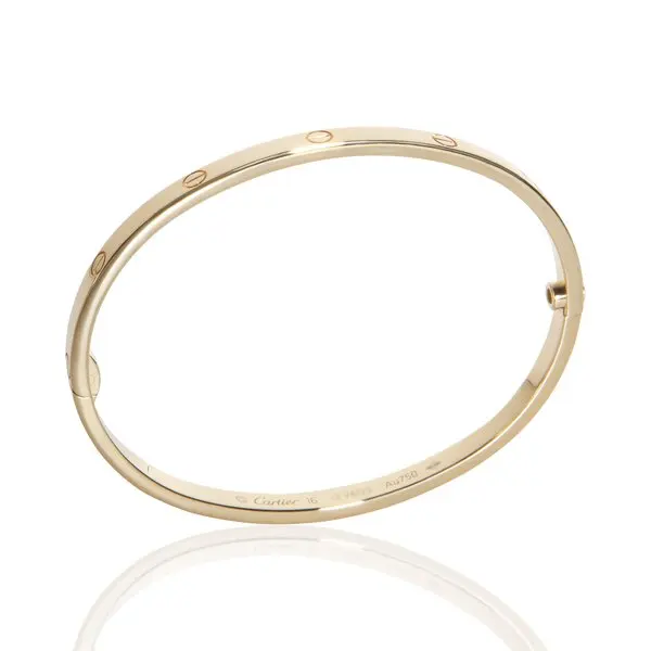 Cartier Yellow Gold Small Model Love Bracelet