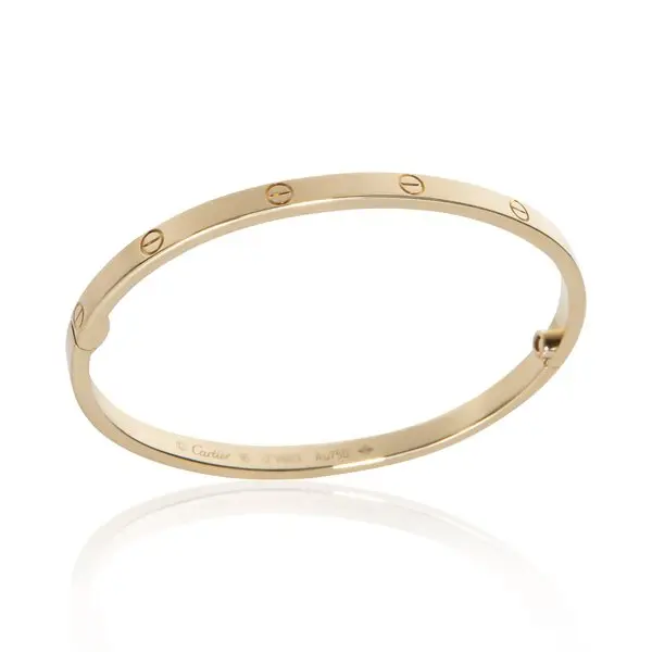 Cartier Yellow Gold Small Model Love Bracelet