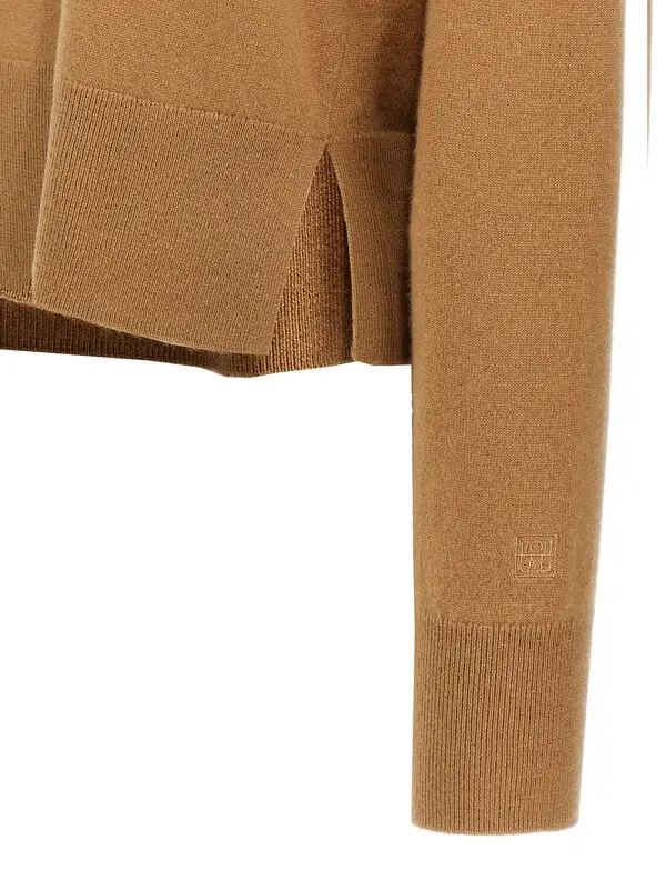 TOTEME Cropped Turtleneck' Turtleneck Sweater