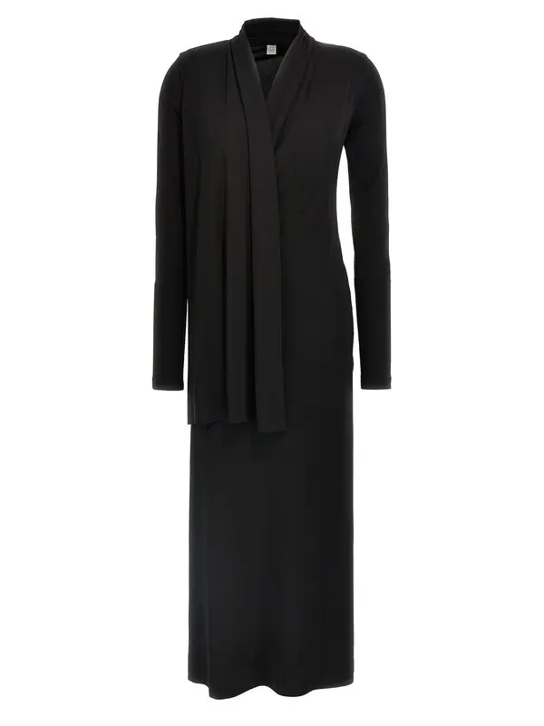 TOTEME Overlapped Jersey' Dress