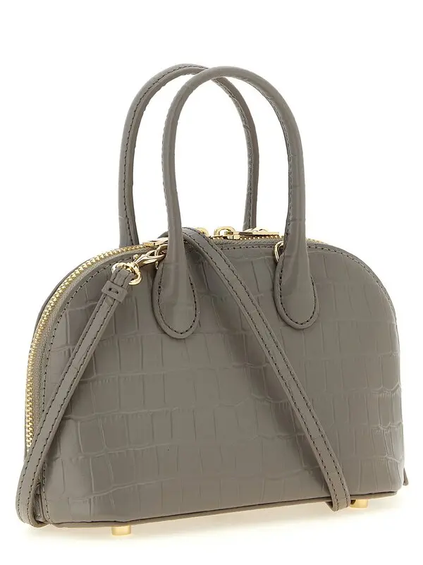 SELF-PORTRAIT Croc Leather Mini Toast' Handbag