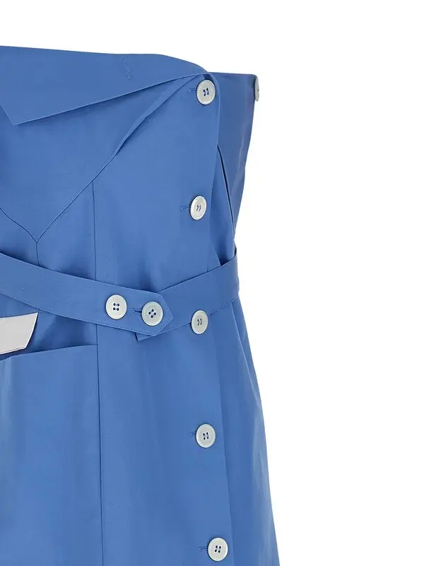 Miu Miu Deconstructed Mini Dress