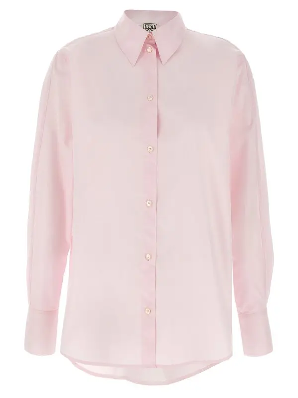 TOTEME Cotton Shirt - Pink