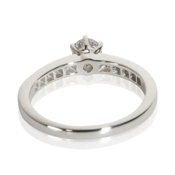 Tiffany & Co. 0.41 Ct Round Brilliant Diamond Engagement Ring