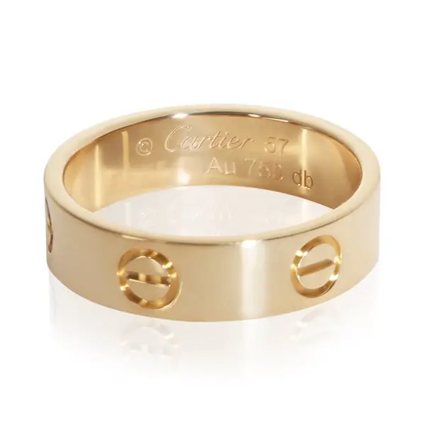 Cartier Yellow Gold Love Ring