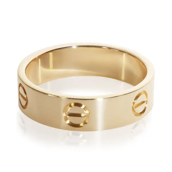 Cartier Yellow Gold Love Ring