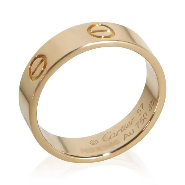 Cartier Yellow Gold Love Ring