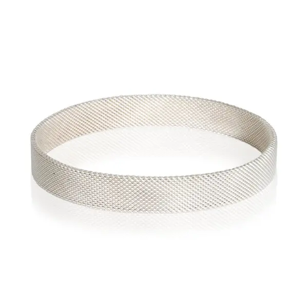 Tiffany & Co. Sterling Silver Somerset Mesh Bracelet