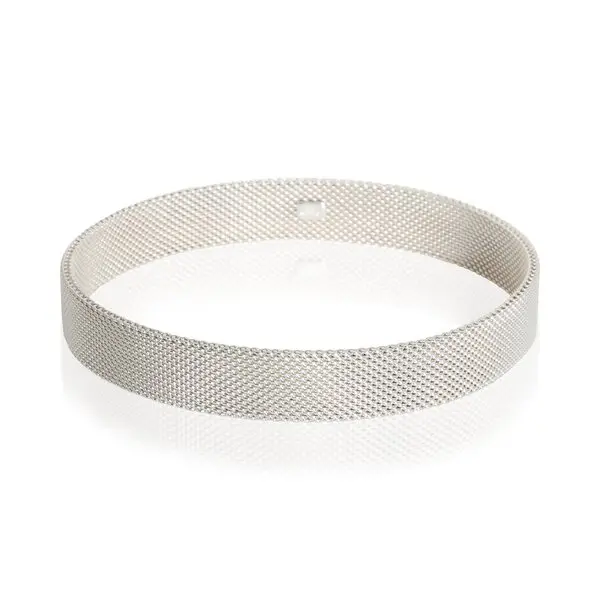 Tiffany & Co. Sterling Silver Somerset Mesh Bracelet