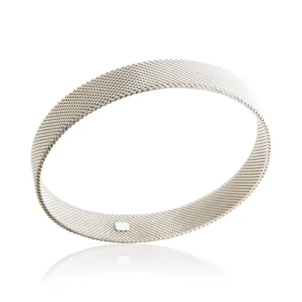 Tiffany & Co. Sterling Silver Somerset Mesh Bracelet