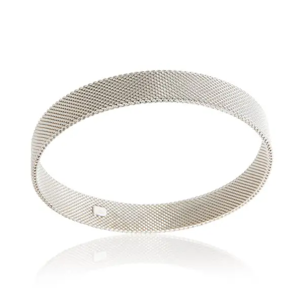 Tiffany & Co. Sterling Silver Somerset Mesh Bracelet