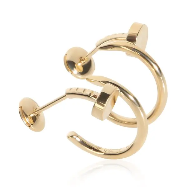 Cartier Yellow Gold Juste Un Clou Earrings