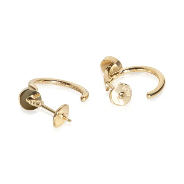 Cartier Yellow Gold Juste Un Clou Earrings