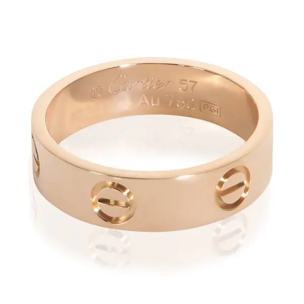 Cartier Love Fine Ring In Rose Gold - Rose_gold