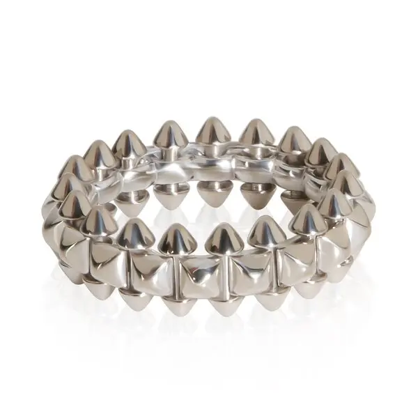 Cartier Clash De Ring Medium Model In 18k White Gold - White_gold