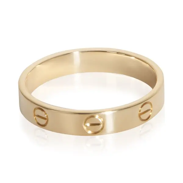 Cartier Yellow Gold Small Model Love Ring