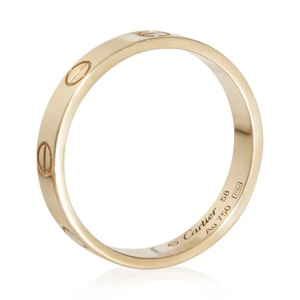 Cartier Yellow Gold Small Model Love Ring