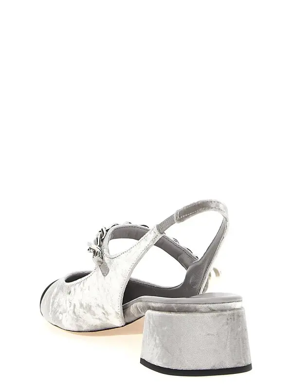 Miu Miu Velvet Slingback